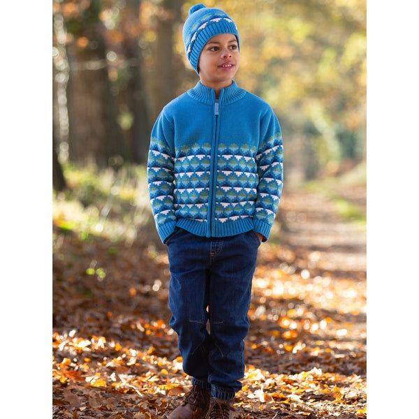 Kite Hygge Sherpa Lined Cardigan F697-Abk - Koast Clothing