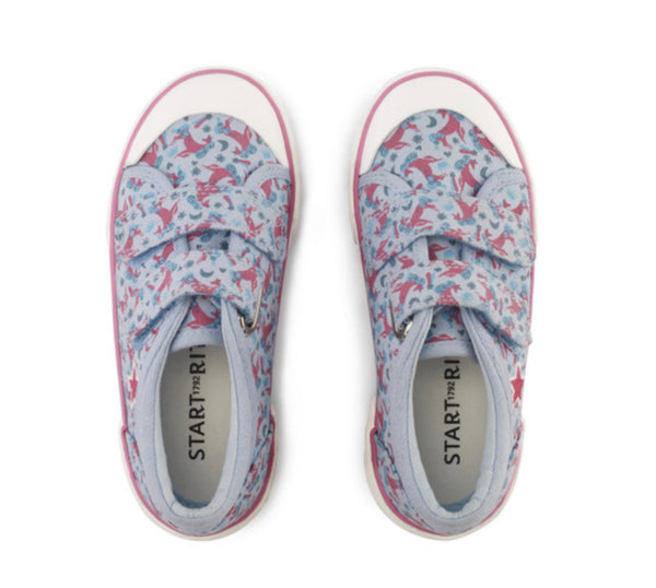 Startrite Unicorn Canvas Shoe 6197 - Koast Clothing